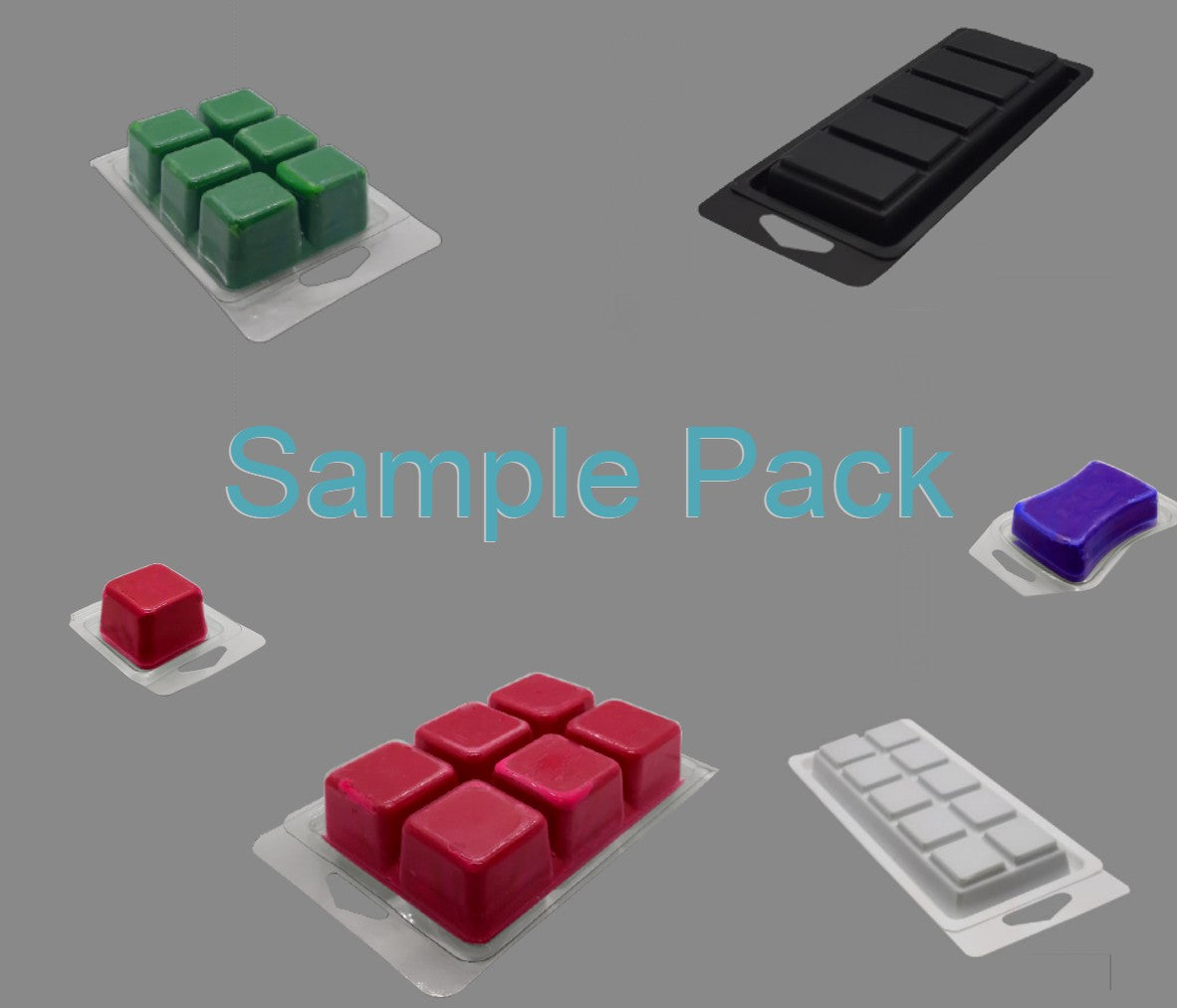 Wax Melt Clamshell Sampler Pack (Free Shipping) – Cindarn Packaging